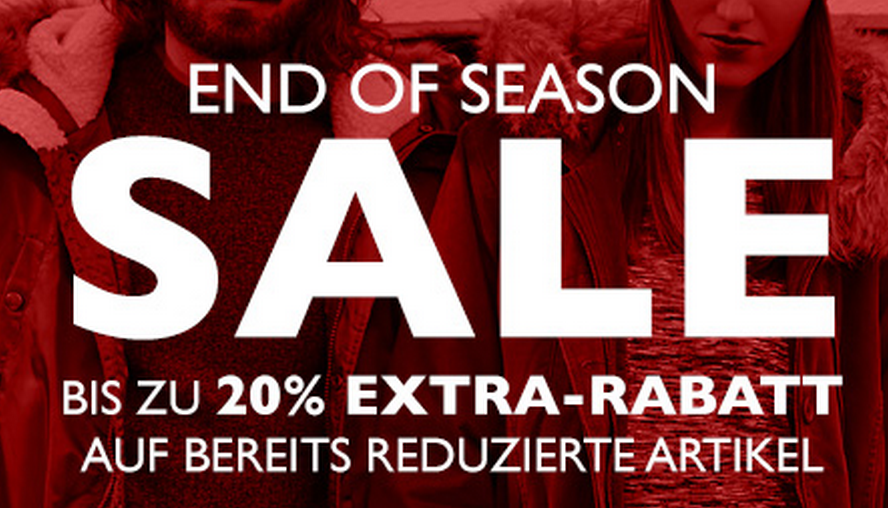 Gestaffelte Rabatte mit bis zu 20% auf reduzierte Artikel im ...