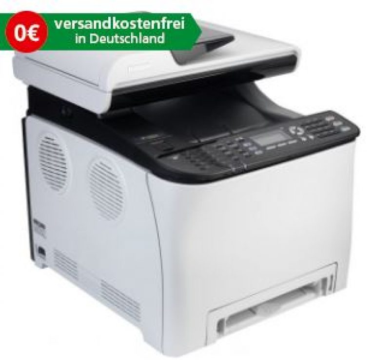 Ricoh SP C252SF (Farblaserdrucker, Scanner, Kopierer, Fax) mit WLAN für ...