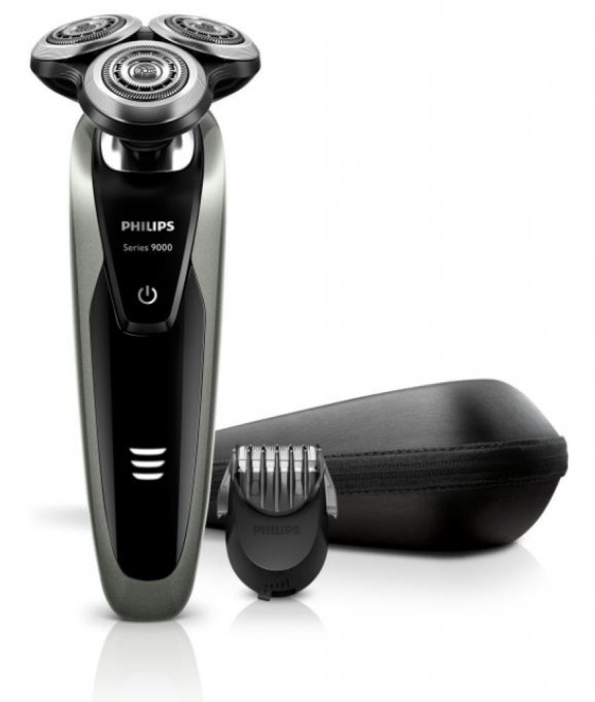 Philips S9111/41 Shaver Series 9000 mit Bartstyler + Reisetasche für ...