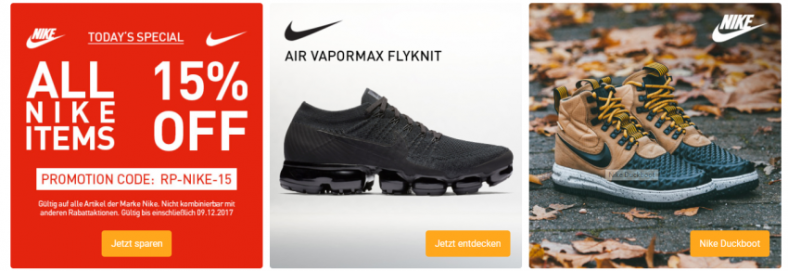 15% Gutscheincode auf Alles von NIKE bei Runners Point! - Snipz.de
