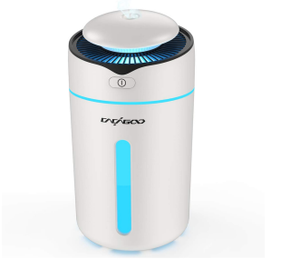 CACAGOO Mini Luftbefeuchter 300ml mit LED-Beleuchtung für 11,98 Euro ...