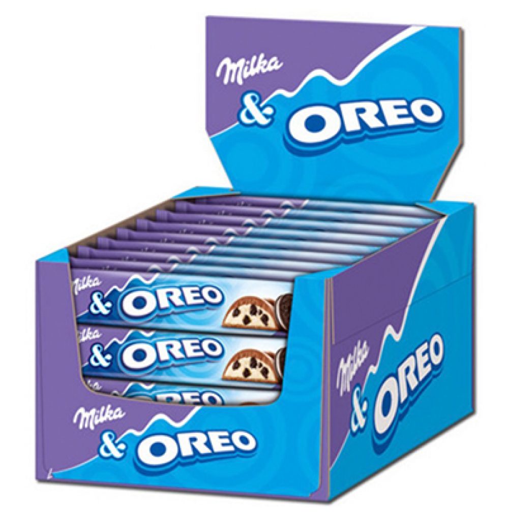 Box mit 36 Milka & Oreo Schokoriegeln für nur 16,90 Euro inkl. Versand ...