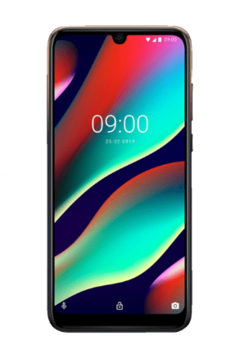 WIKO VIEW 3 Pro, Smartphone, 128 GB, Anthracite Blue/Gold, Dual SIM für ...