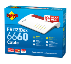 AVM FRITZ!Box 6660 Cable Kabel-WLan Router für 189€ (statt 202€) - Snipz.de