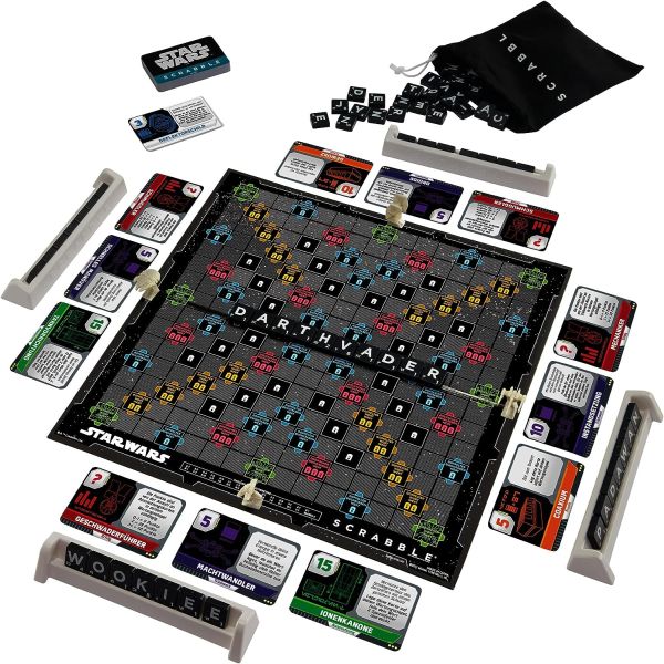 Mattel Games HBN60 Scrabble Star Wars für 9,19€ (statt 21,90€) - Snipz.de